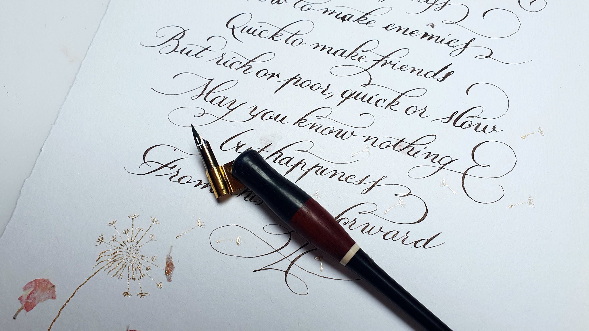 Soulful Calligraphy from The Wee Bindery Enhance special moments with ...